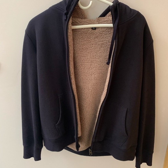 Uniqlo | Jackets & Coats | Uniqlo Dark Navy Jacket | Poshmark